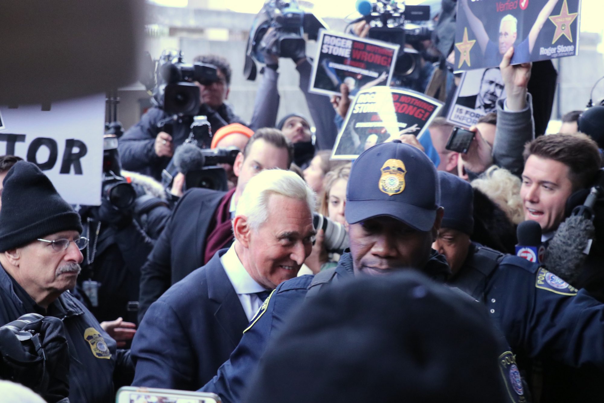 Stone pleads not guilty to witness tampering, obstruction charges ...