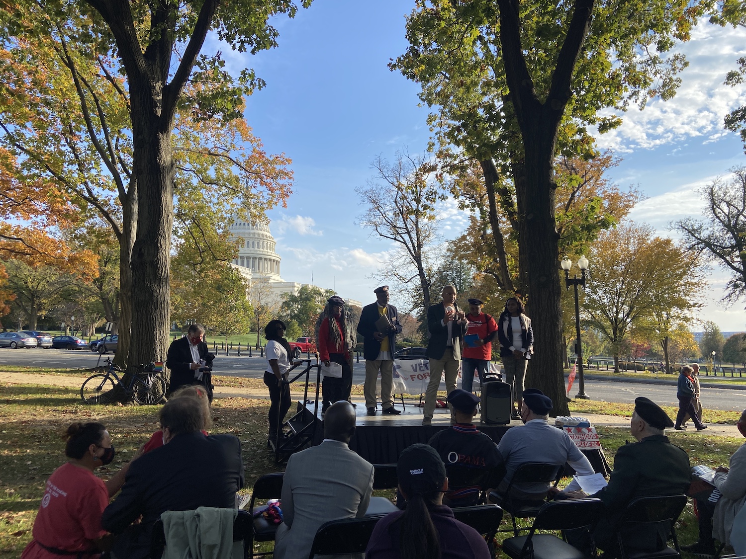 DC veterans and residents march for statehood - Medill on the Hill