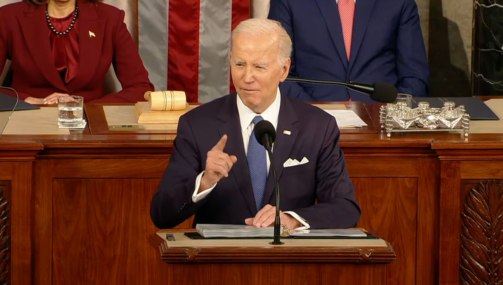 Biden urges bipartisan border legislation at State of the Union ...