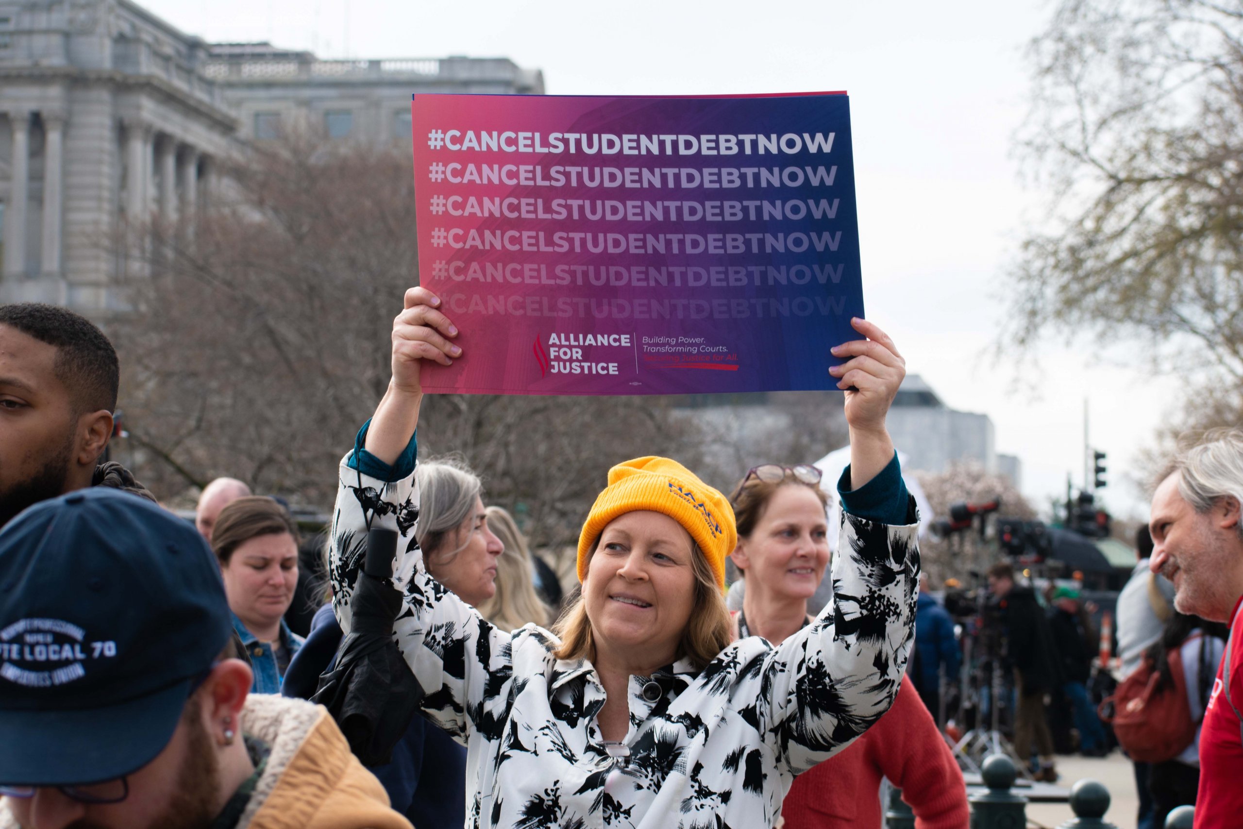 Slideshow: Activists urge Supreme Court to approve student debt relief ...