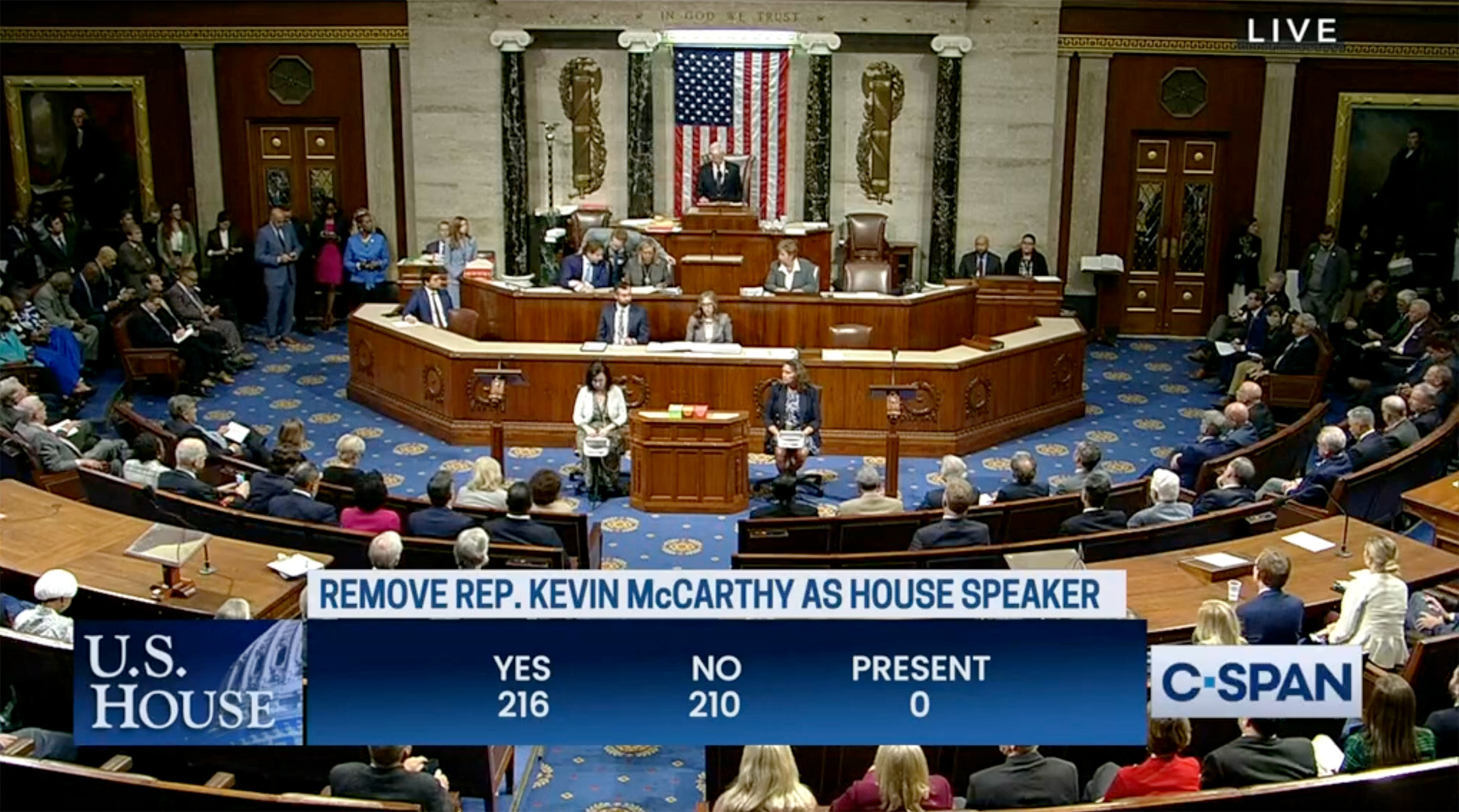 House votes to oust McCarthy as Speaker - Medill on the Hill