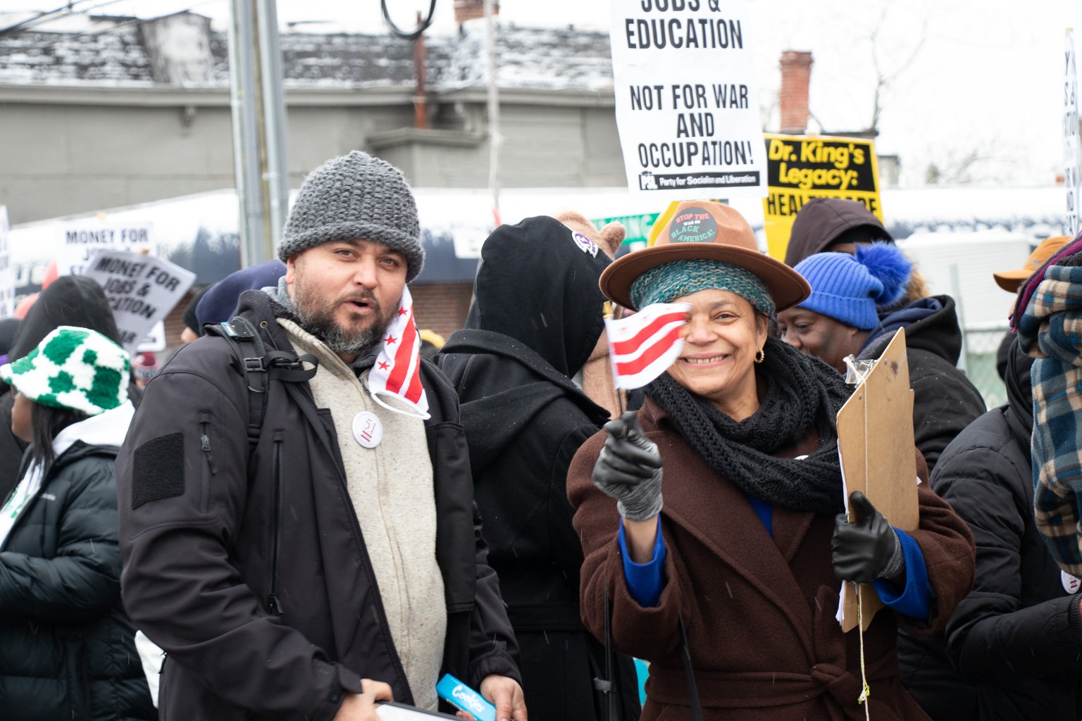 Photos: Martin Luther King Jr. peace walk commemorates a legacy of ...