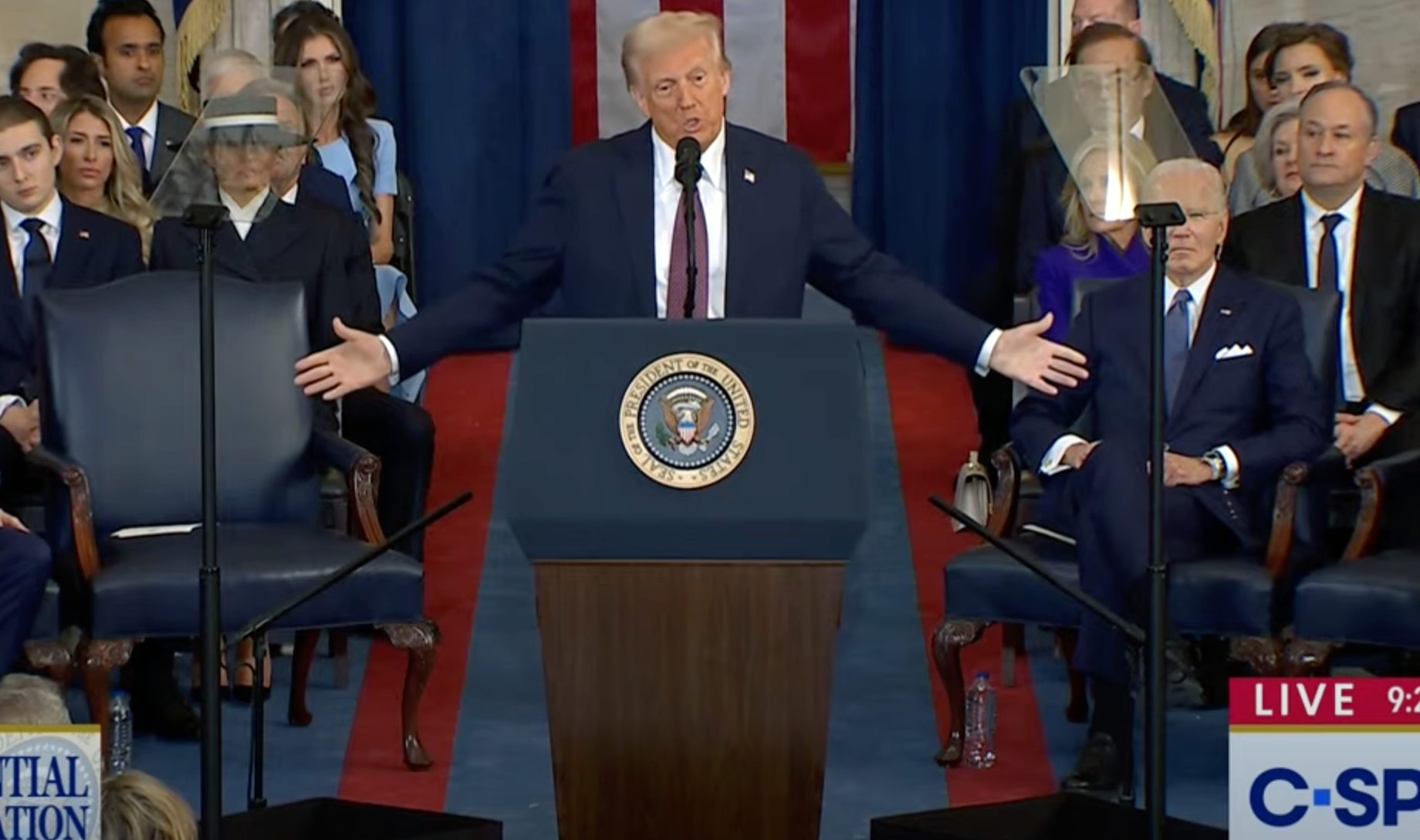 Trump becomes the 47th President, orders borders closed for many would ...
